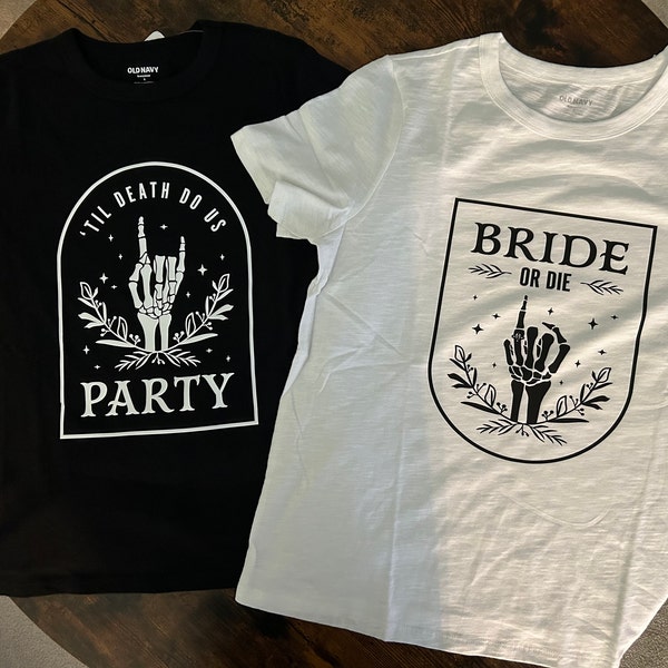 Spooky Bride and Groom Couple Design, Spooky Bride, Spooky Groom ...