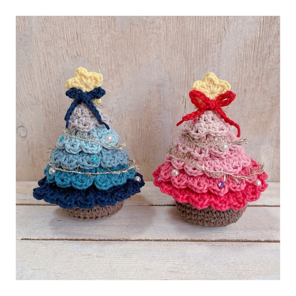 Christmas Tree Crochet Pattern, Pine Tree Crochet | No-sew Pattern ...