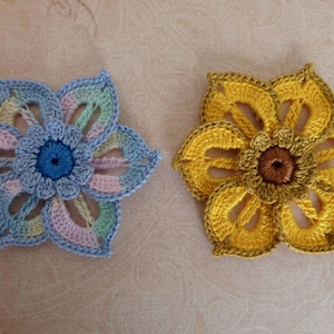 Crochet Branch Pattern. Crochet Twig Tutorial. Flower Applique Pattern ...