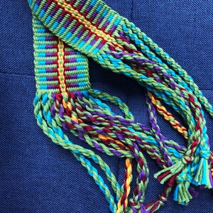 Inkle Weaving Letter Chart How to Weave Letters on a - Etsy