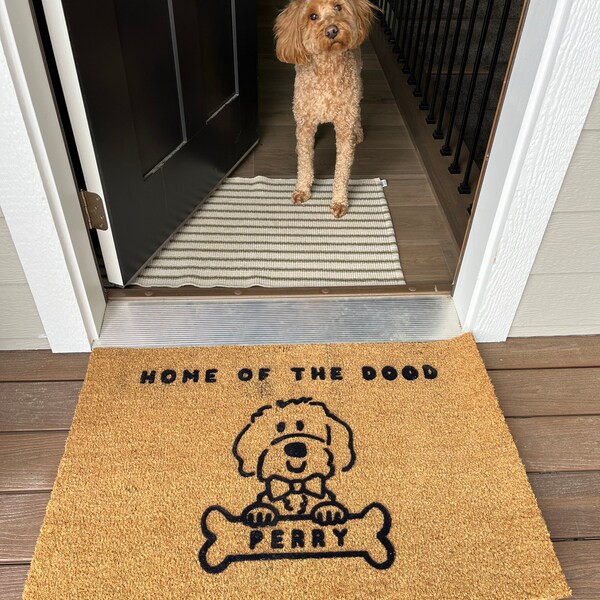 Custom Doodle Mat, Doodle Doormat, Goldendoodle Doormat, Labradoodle ...