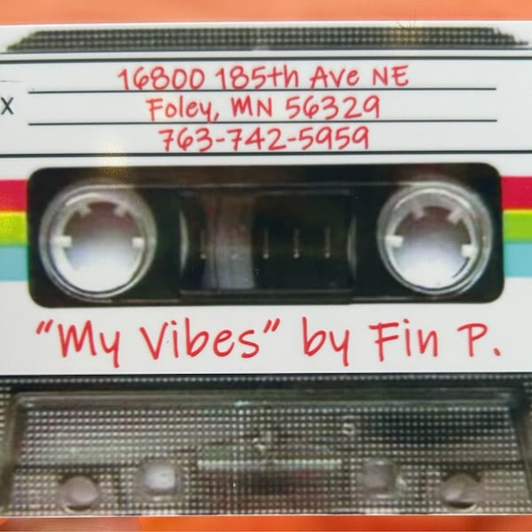 Retro Cassette Personalized Luggage Tag, Unique Bag Tag, Custom Mix ...