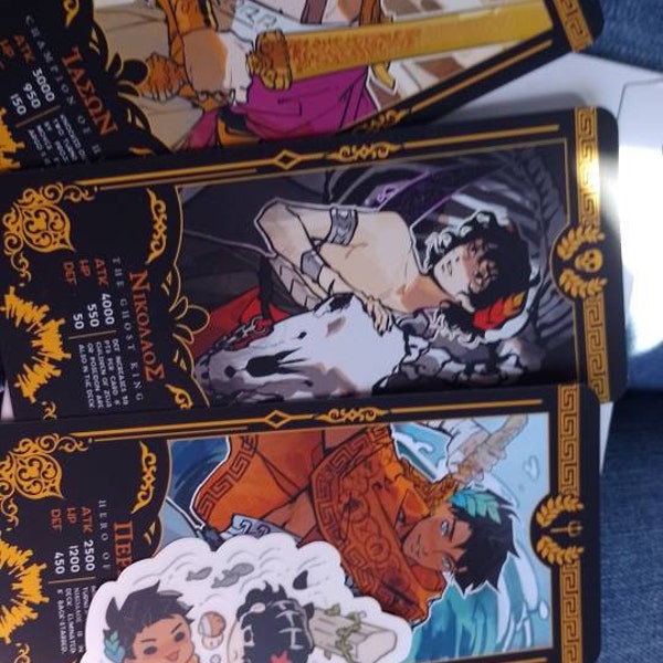 Percy Jackson Mythomagic Cards and Charms - Etsy Canada