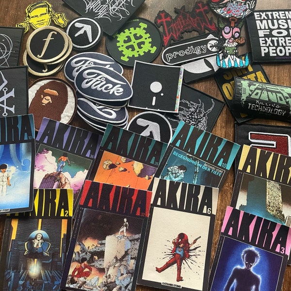 AKIRA Patch Set DTG for Sewing of Your Choice - Etsy