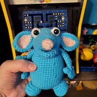 Tutter Blue Mouse Crochet Pattern PDF | ENGLISH | Amigurumi | Toy ...