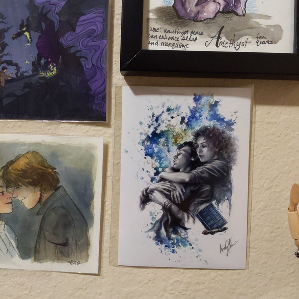 Doctor Who Art Print: "time and Space" - Etsy