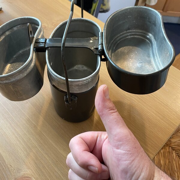 Original Austrian Mess Kit Swedish SEVA Trangia Stove Camping Burner ...