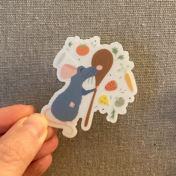 Ratatoullie Remi Little Chef Disney Stickers Disney Sticker Water ...