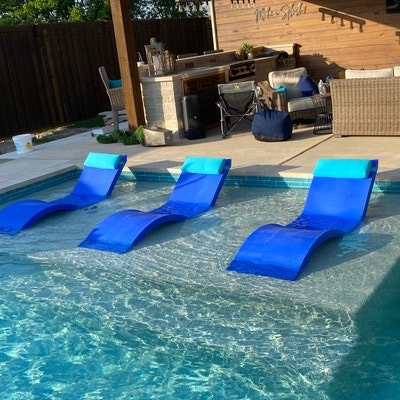 Adjustable Ledge Lounger, Outdoor Chair Headrest Pillow - Etsy