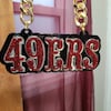 Custom Sports Team Turnover Chain | Custom Big Pendant Sports Chain - Etsy