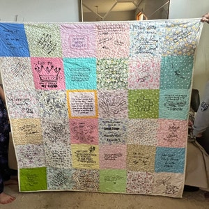 DIY No Sew Hand Print Quilt Kit - Etsy