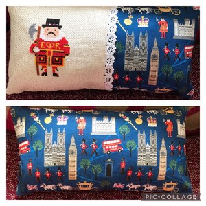 Cross Stitch Pattern Blue Flower Sampler Instant Download PDF Counted ...