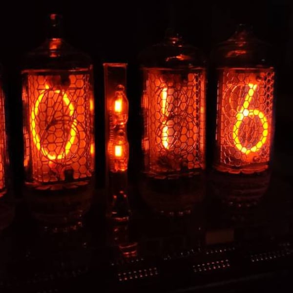Lot of 4 In-14 Nixie Tubes. for Nixie Clock. Tested - Etsy