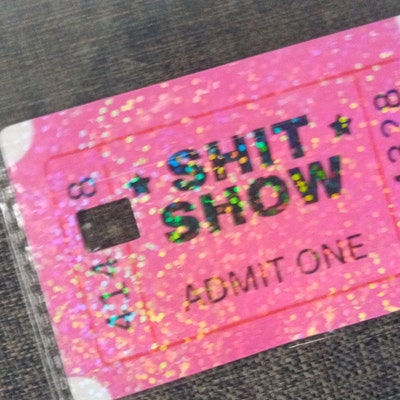 Treat Yo' Self Credit Card Skin, Sparkly Credit Card Skin, Credit Card ...