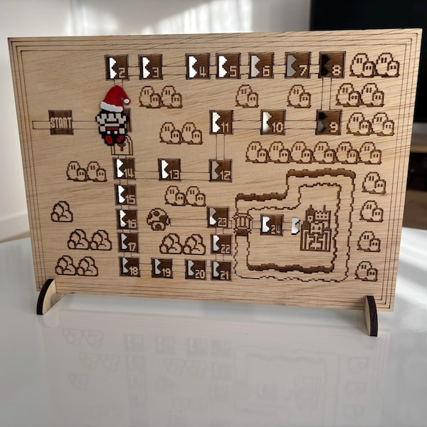 Super Mario 3 Advent Calendar (inspired By) the Nintendo Entertainment ...
