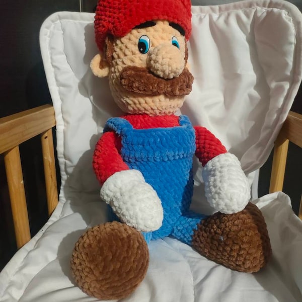 Super Mario Crochet Pattern PDF - Plush - Amigurumi- Tutoriel - US ...