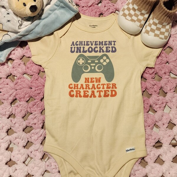 Little Sprout Baby Onesie®, Retro Little Plant Bodysuit, Tree Baby ...