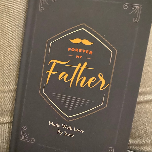 Personalized Book for Dad, Birthday Gift for Dad, Gift From Daughter ...