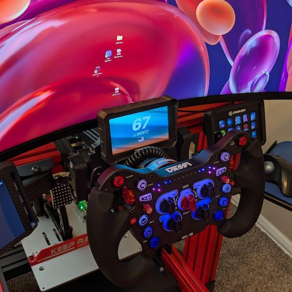 PSR Sim Screen 5.0 - 5 Inch Sim Racing Dashboard DDU - Etsy