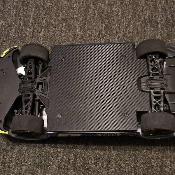 1:12 Losi NASCAR Carbon Look Undertray Floorpan 3D Printed - Etsy