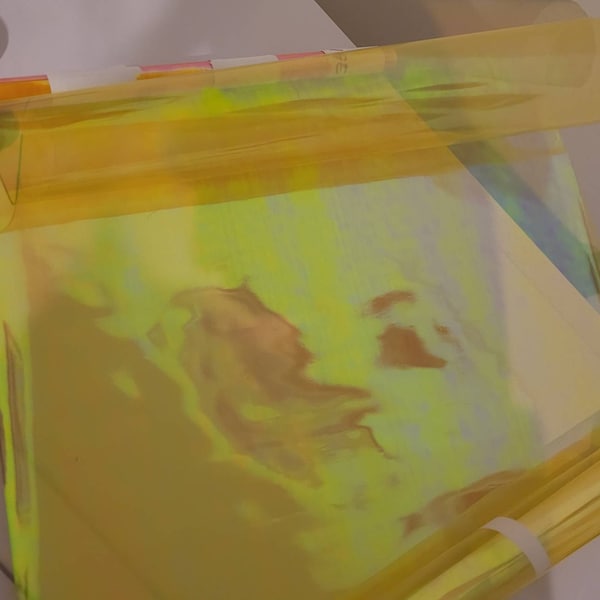 Dichroic GRAPE Mylar Sheet With Holographic, Iridescent Sheen Color ...