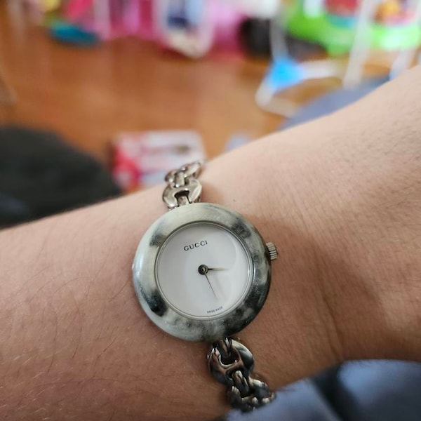 Polished Stainless Watch Extender for Gucci 1100 /1200 /12.2 /1500 ...