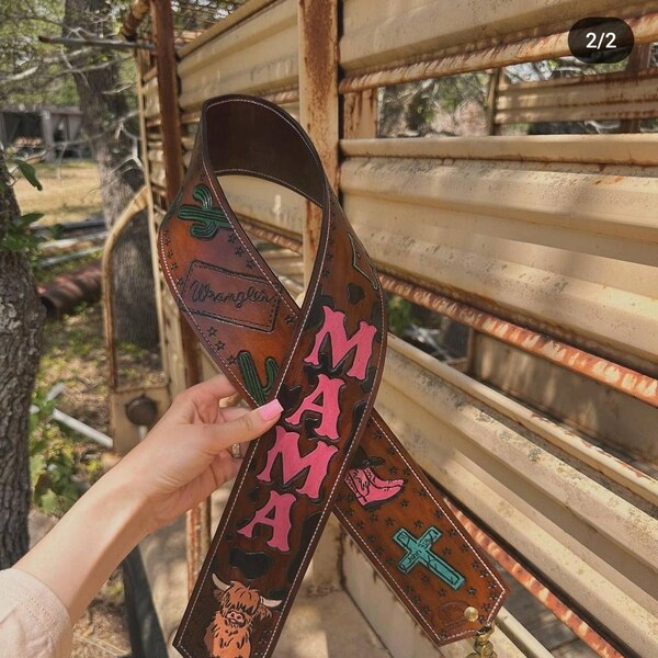 Large Custom Tooled Leather Cake Toppers - Etsy