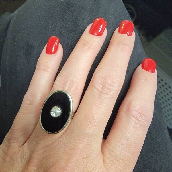 Antique 10K Gold Baby Signet Ring Victorian Solid Rose Gold Initial R ...