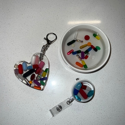 White Chill Pill Stapler - Etsy