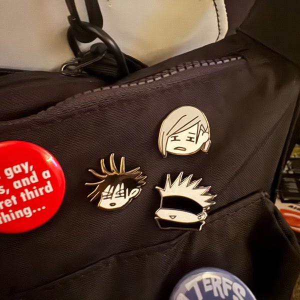 Jujutsu Kaisen Manga Chibi Filler Pins - Etsy UK