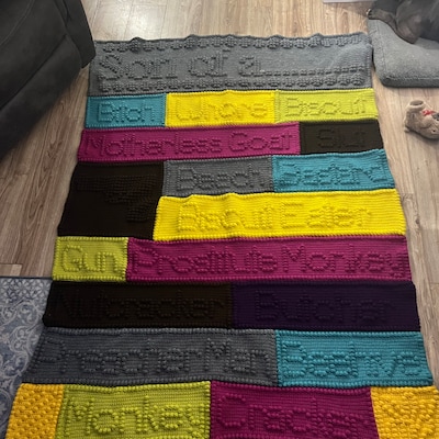 Crochet Pattern//cuntalicious//bobble Stitch//graph and - Etsy