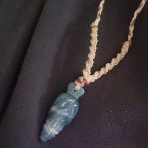 SUPER TRANSLUCENT DISC // Cloudy "princesa" Blue Jadeite Jade ...