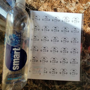 Custom Book Labels From the Library of Stickers Stack of | Etsy