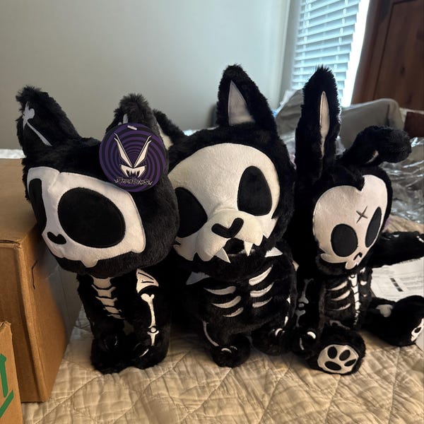 RIP Rabbit Plush Toy - Etsy