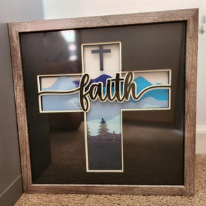 3D Inspirational Quotes Shadow Box, Inspirational Shadow Box Template ...