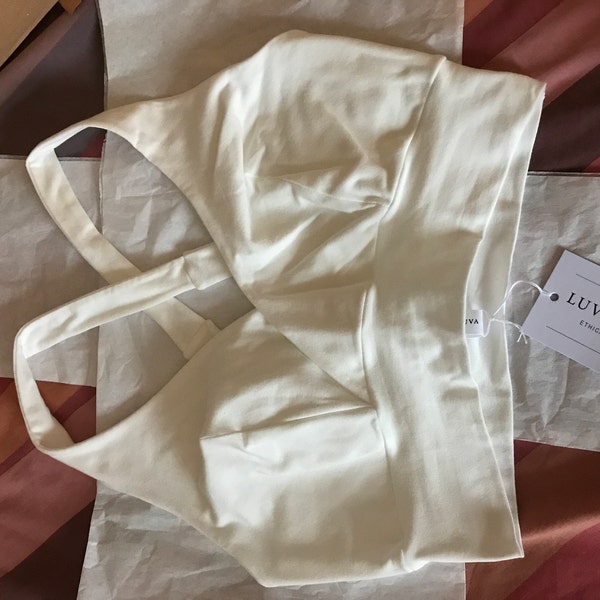 Organic Cotton Lingerie Set- Bralette & Panty, Bio Lingerie, Ethical ...