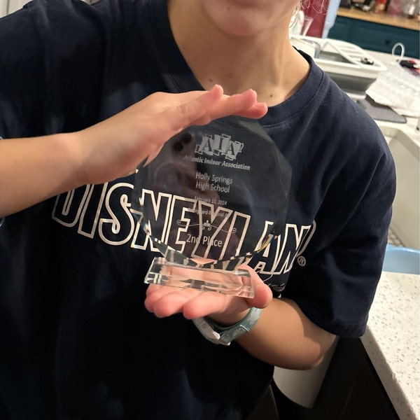 Octagon Memorial Custom Crystal Trophy, Octagon Award, Trophy for ...