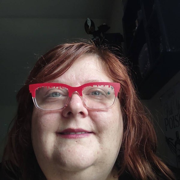 1 3D Printed DRIPPING Brow Topper Magnetic Glasses Toppers With Magnets ...