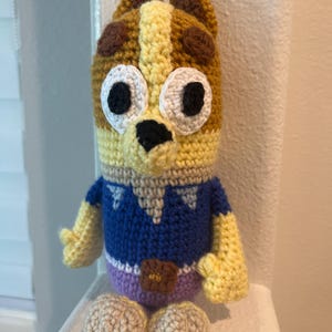 1 Crocheted Bob Bilby bluey Puppet for Toddlers / Kids, Gift, Toy. - Etsy