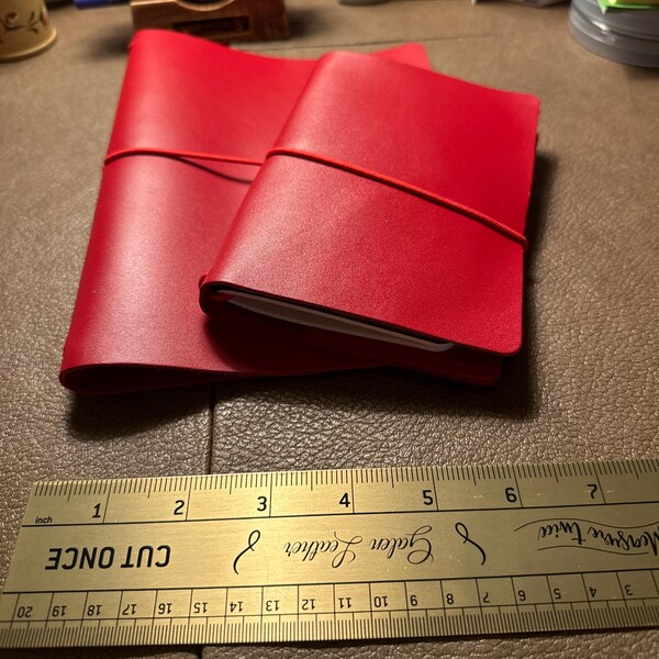 Travelers Notebook Cover Personalized, A5 A6 Leather Hobonichi Planner ...