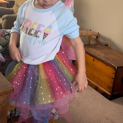 Three Scoops of Fun Ice Cream 3rd Birthday Shirt, 3rd Birthday Party, Ice Cream Shirt, Girls ...