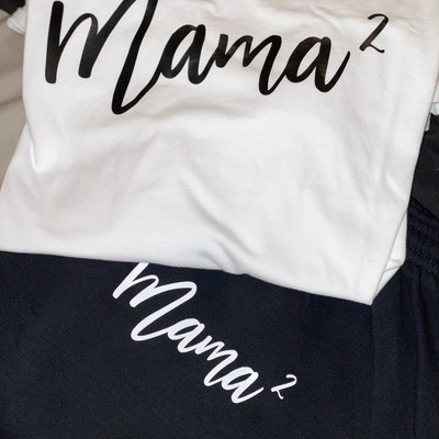 Mama Heart Outfit, Mama Shirt and Sweatpants, Mom Outfit, Momma Coming ...