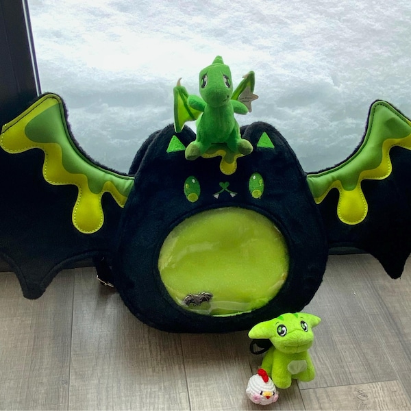 Froggy Charms Kawaii Cereal Backpack, Kawaii Bag, Cute Backpack, Women ...