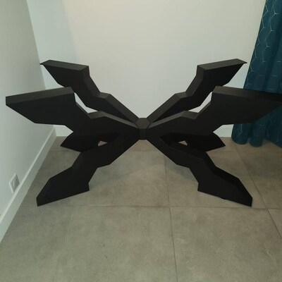 Dining Table Legs With Unique Tree Design. Premium Quality Made With ...