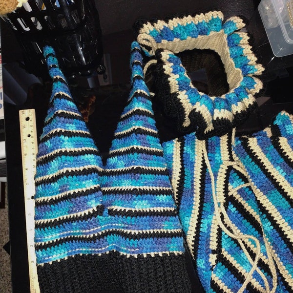 Rainbow Faun Hat - Etsy