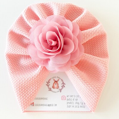 Turban Pdf Pattern Rose Turban for Baby and Kids Kids Pdf Sewing ...