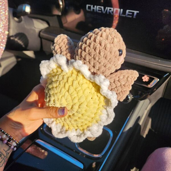 Crochet Lily of the Valley Car Hanging Car Mirror Hanger Flower Car ...