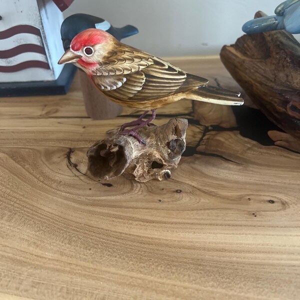 Hand Carved & Painted American Robin - Etsy
