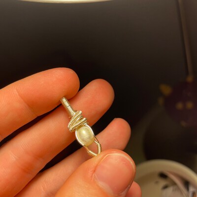 NEW 925 Sterling Silver Heart Beat Pearl Cage Locket Pendant Necklace ...