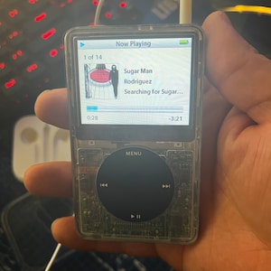 Custom 512GB-2TB Alĺ Blue Ipod Classic 7th Gen 3000mah Battery Optional ...